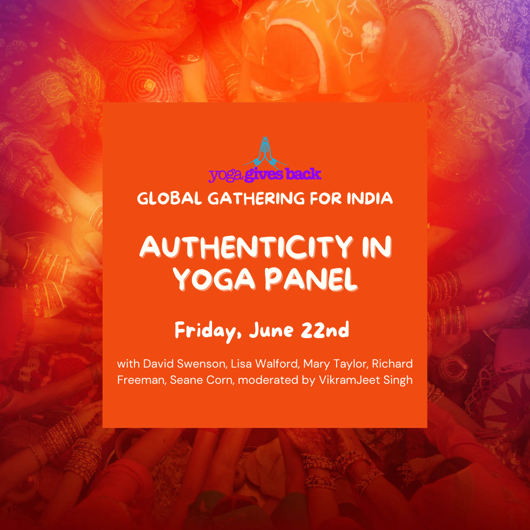 Special Zoom Live Panel "How to Bring Authenticity to Yoga" (US ...